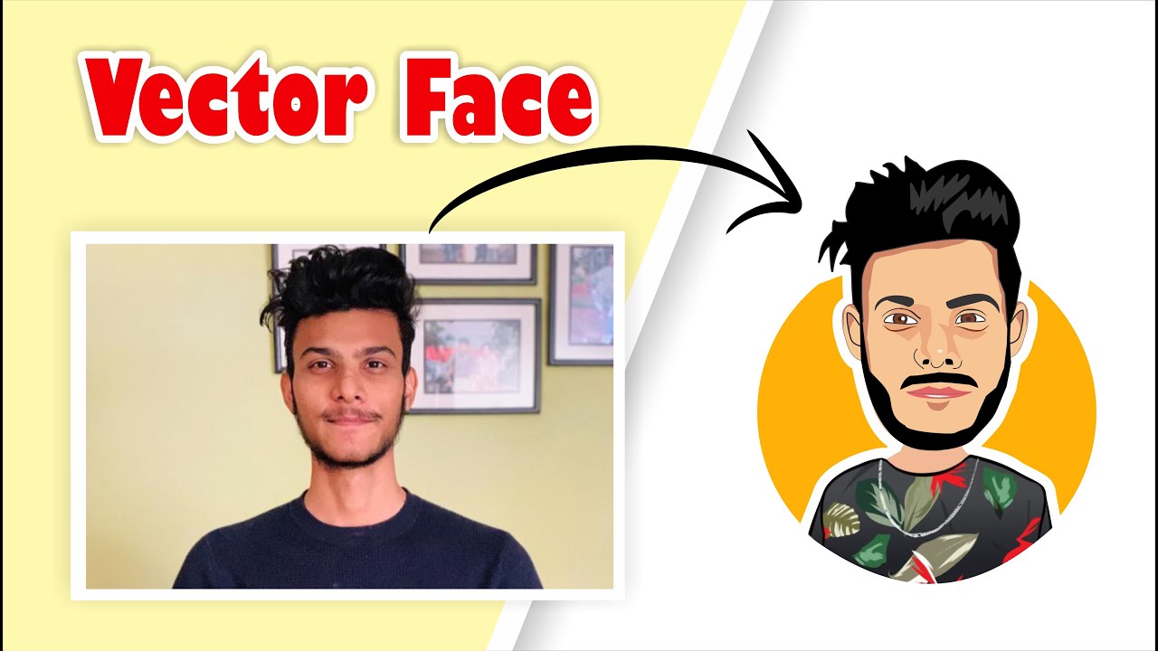 how to create face vector | face cartoon in coreldraw tutorial - 2022 ...