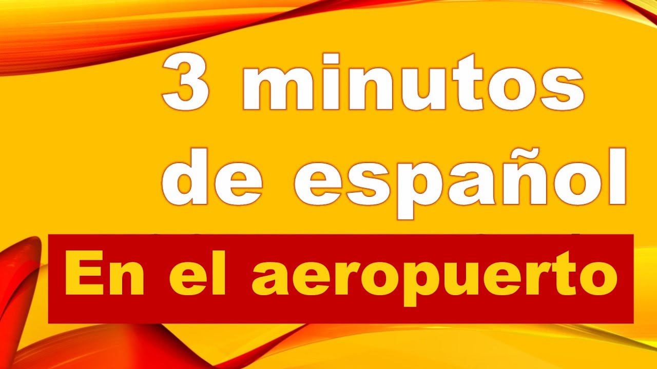En el aeropuerto II- Vocabulario para viajar en avión - Frases en ...