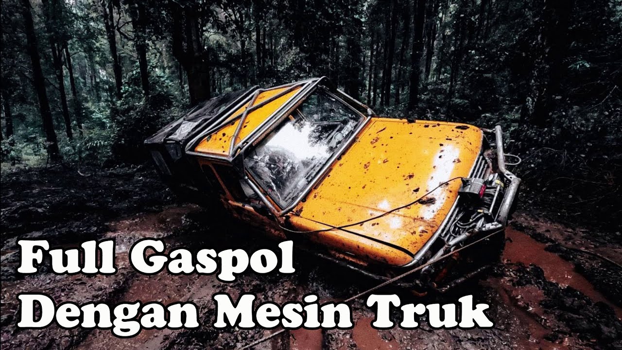 MESIN TRUK DIPAKAI OFF ROAD - TOYOTA BUNDERA LC 70 - YouTube