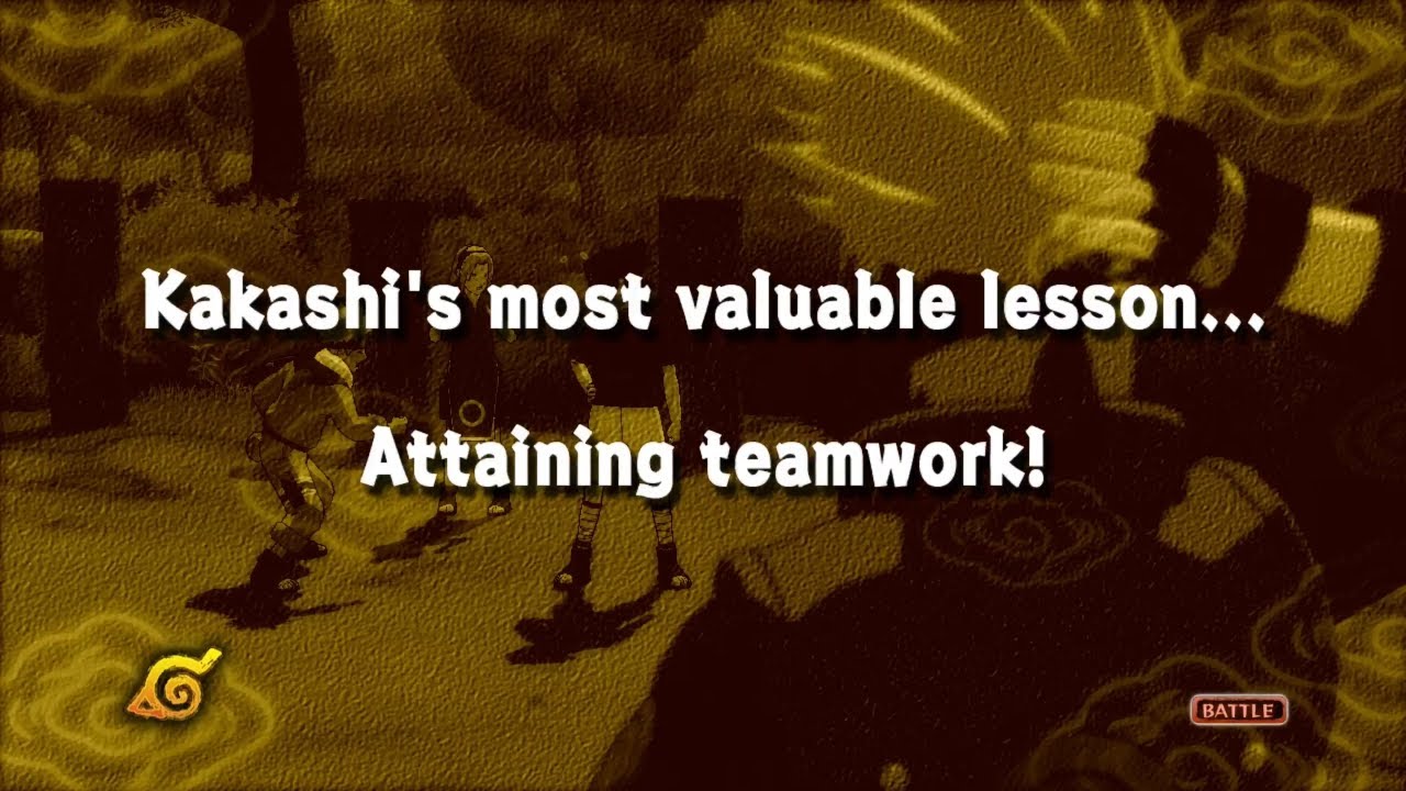 Learn Teamwork | Naruto: Ultimate Ninja Storm - YouTube