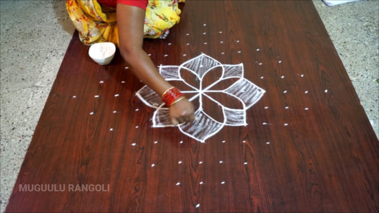 12 dots kolam 12 dots rangoli 12 dots rangoli designs kolam with 12 ...