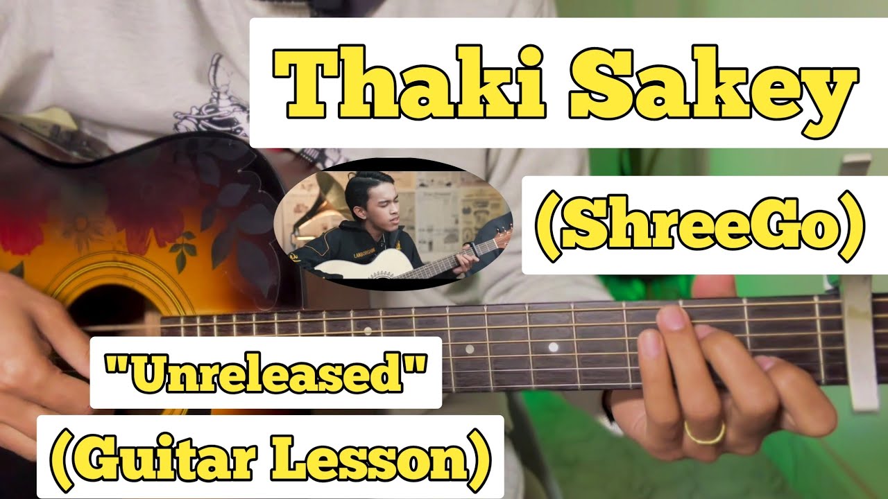 Thaki Sakey - ShreeGo | Guitar Lesson | Easy Chords | (Unreleased Song ...