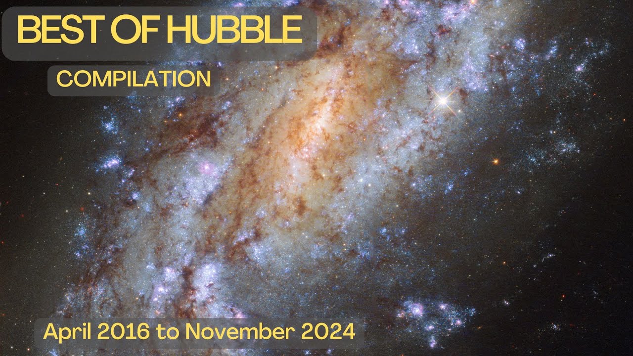 Hubble compilation April 2016 to November 2024 - YouTube