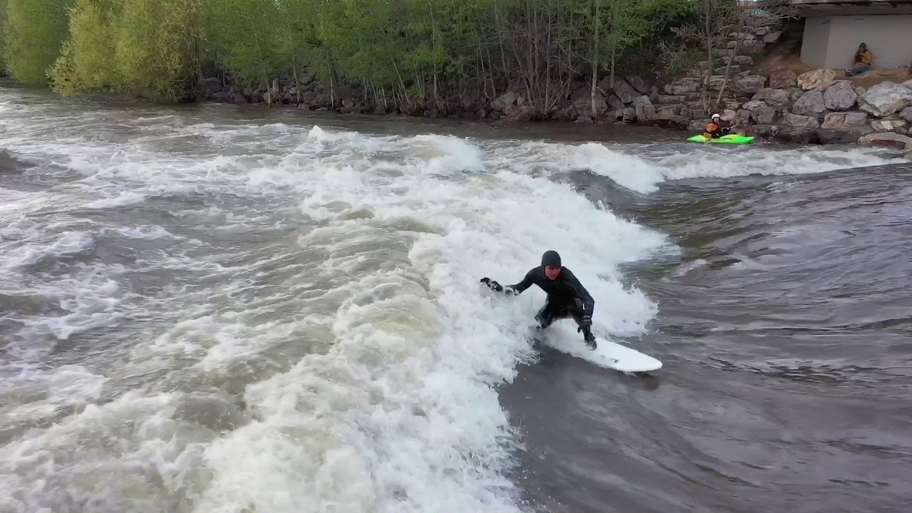 Missoula River surfing, Montana - YouTube