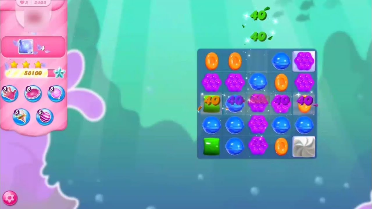 How to play candy crush saga levels #2404_2406 | candy crush saga game ...