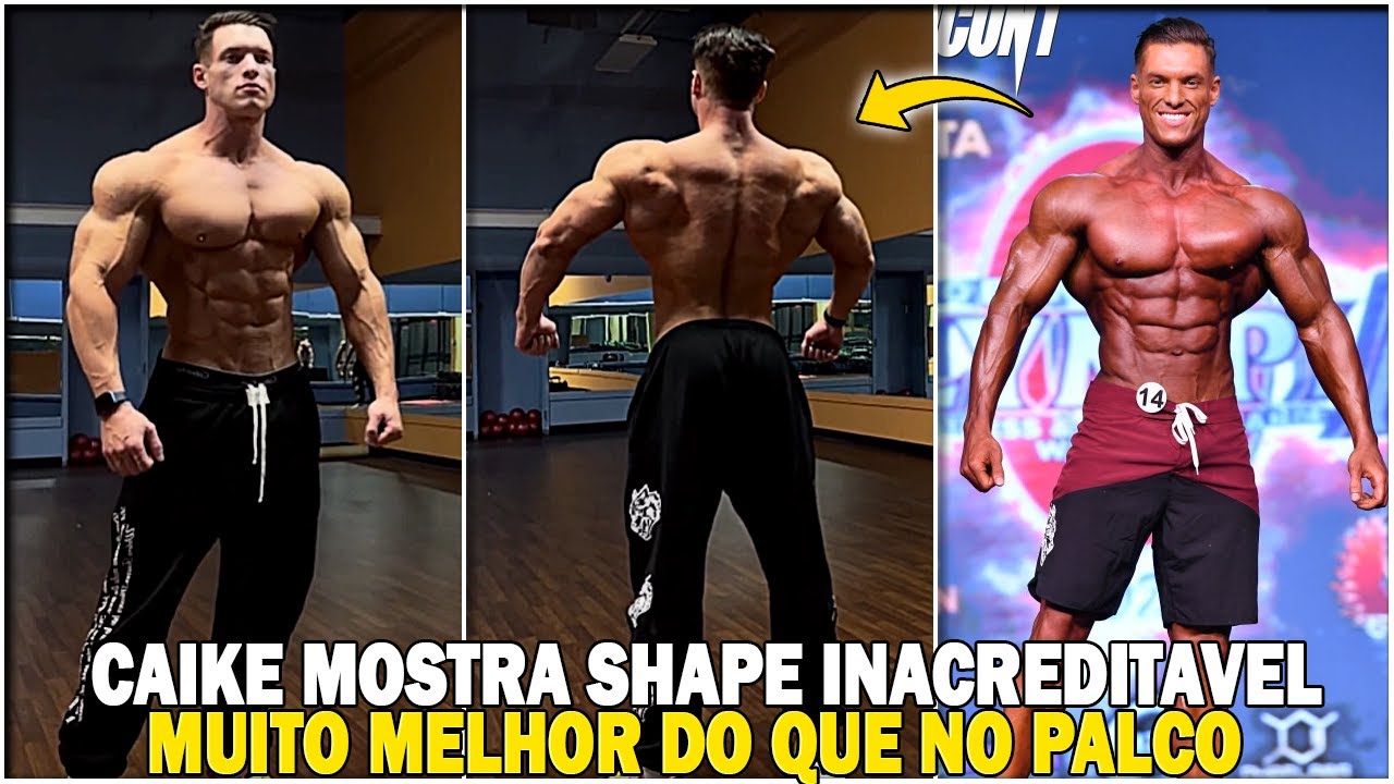 CAIKE MOSTRA SHAPE INACREDITÁVEL 1 SEMANA DEPOIS DO CAMPEONATO | O QUE ...