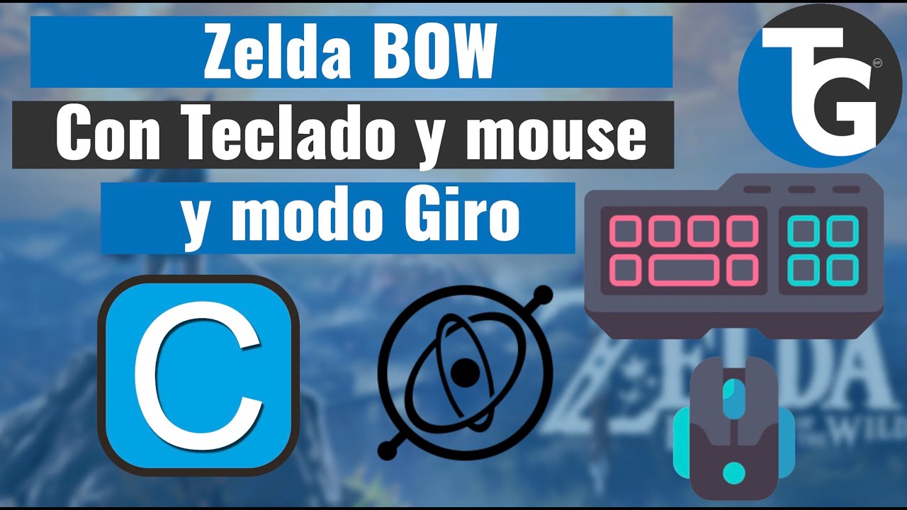 Zelda BOTW: Disfruta del giroscopio con teclado y ratón en PC - YouTube