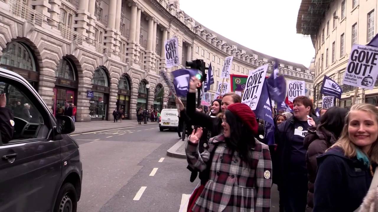 NUT strike: March 26 2014 - YouTube
