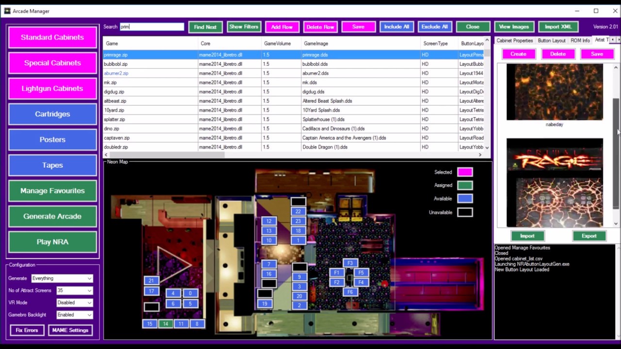 Arcade Manager 2.0 Add-on Overview & Tutorial For NewRetroArcade - YouTube