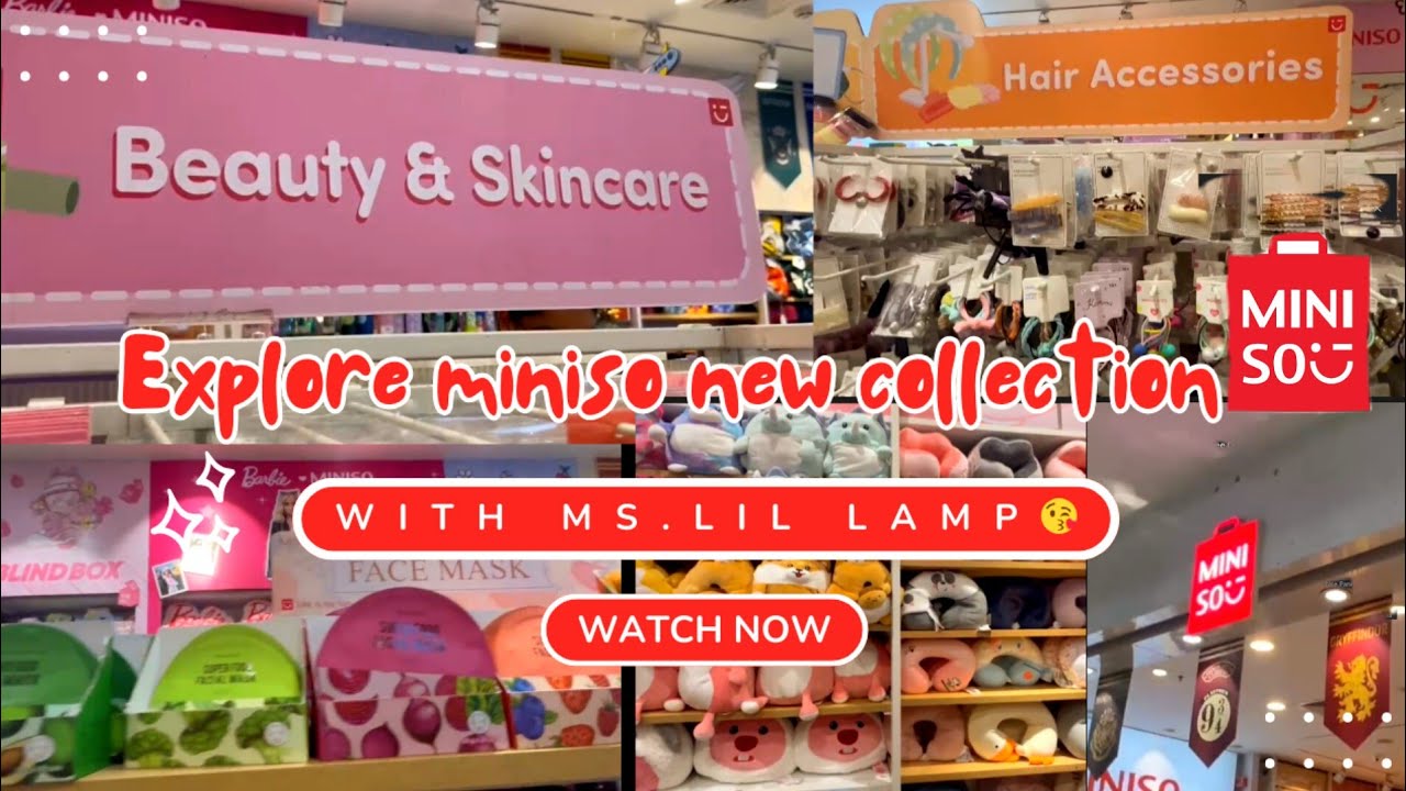 EXPLORING MINISO NEW COLLECTION🛍️ || KOREAN STORE🥰 || MAKEUP & SKINCARE ...