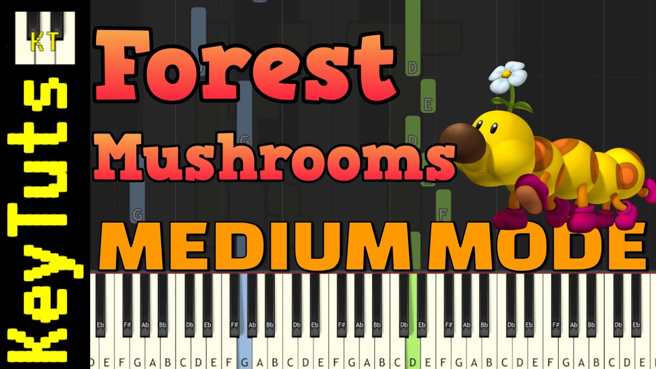 Beware of the Forest Mushrooms [Super Mario RPG] - Medium Mode [Piano Tutorial] (Synthesia ...