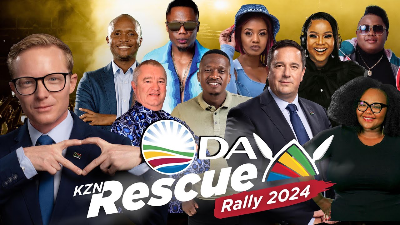 DA KZN hosts largest supporter rally in history! - YouTube