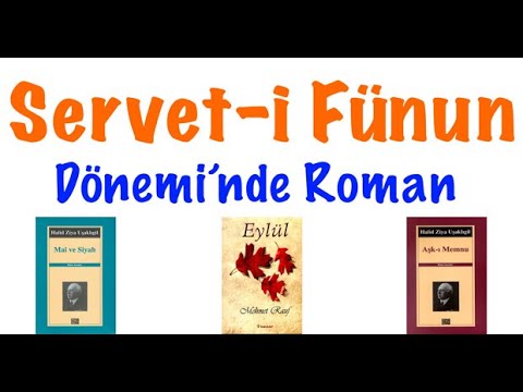 EDEBİYAT| Servet-i Fünun Dönemi Roman Özetleri (YKS-AYT)