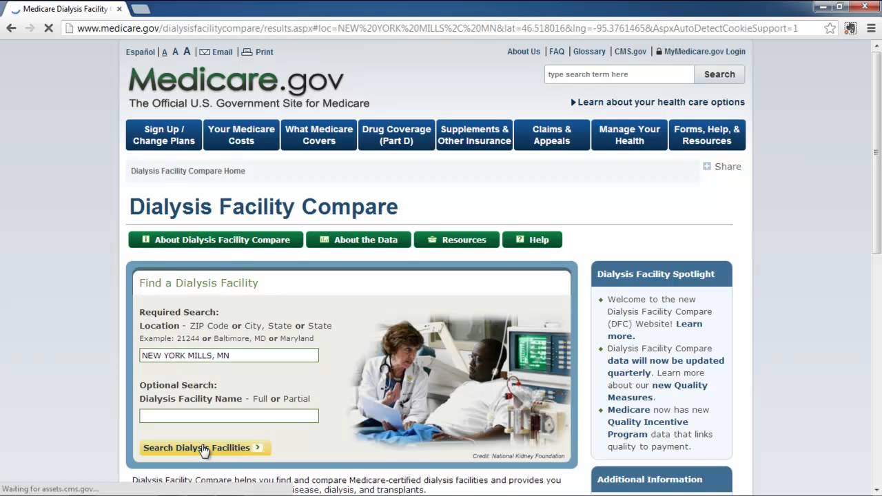 How to Find Dialysis Clinics at Your Place Online - YouTube