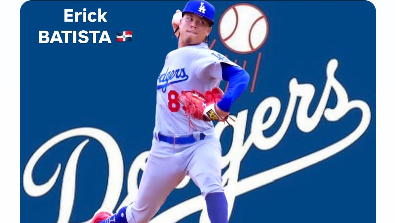 Temporada 2024 De: ERICK BATISTA 🇩🇴 (Dominicano). Player Profesional "Dodgers de los Angeles ...