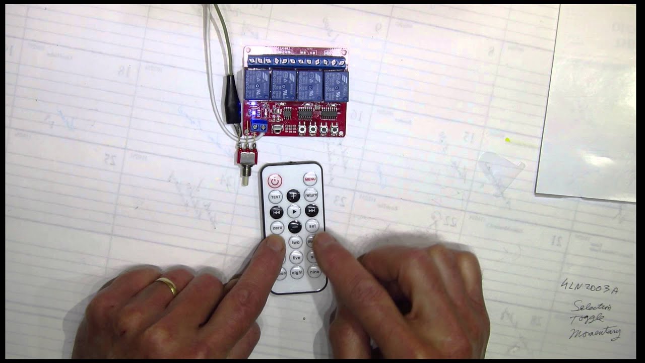 Instructions for 4 Channel Learning IR Module - YouTube
