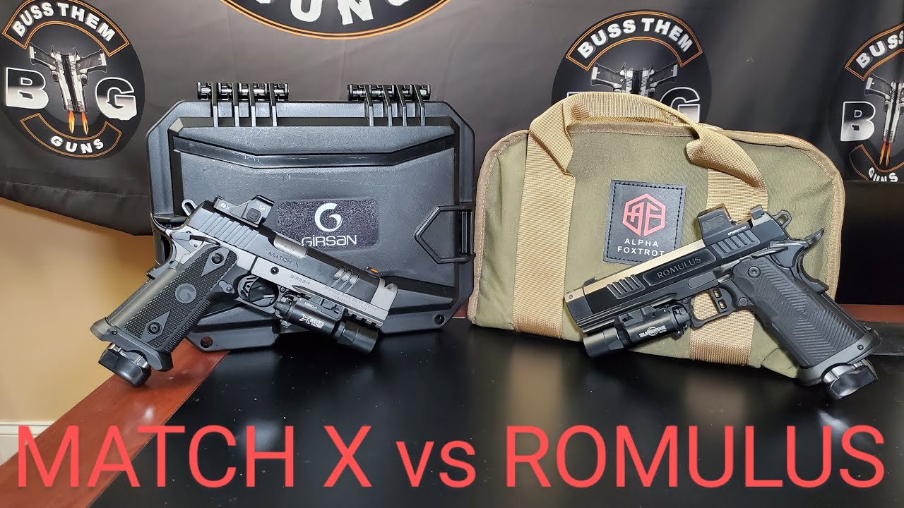 Girsan Witness 2311 Match X vs AF Romulus vs WT Demolitia RangeDay # ...