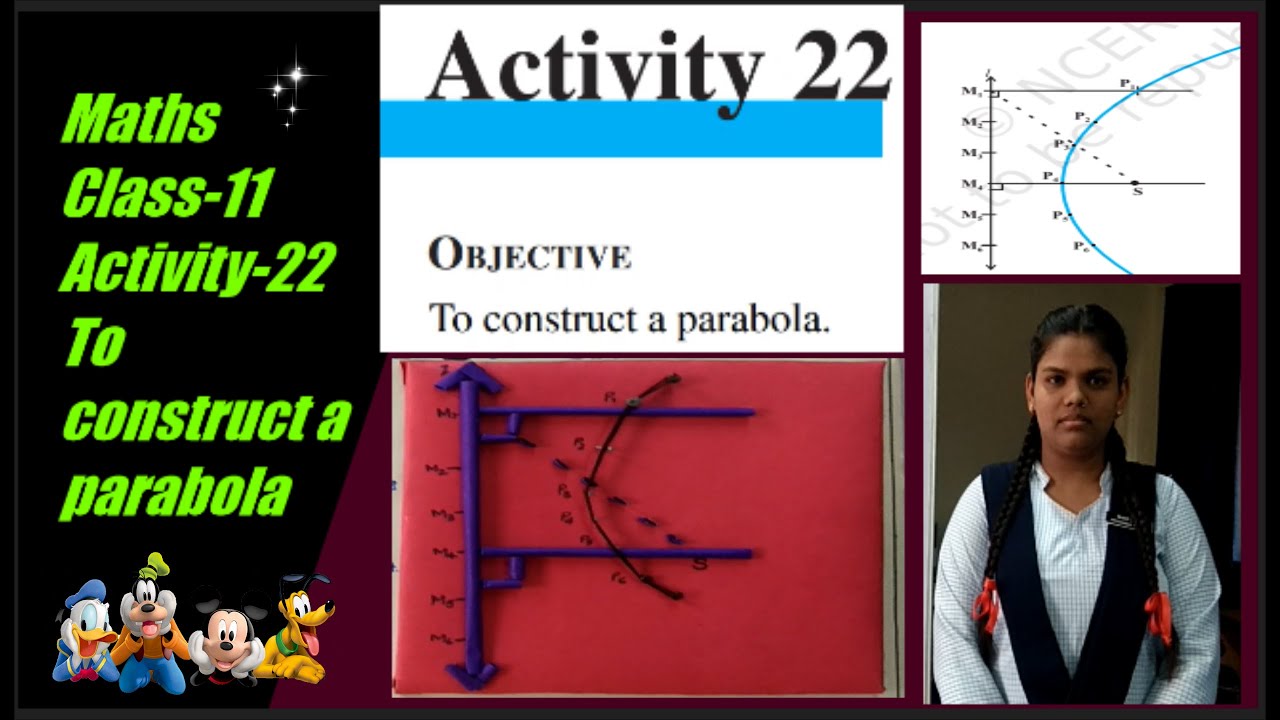 Maths Activity-22 ||To construct a parabola || Class-11 || NCERT ...