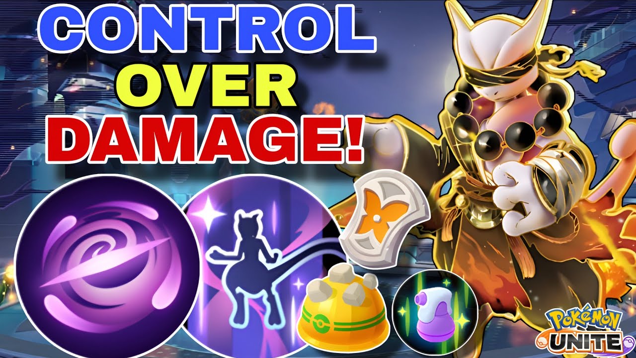 Is This FULL TANK MEWTWO X Build Actually Better Now! | Pokemon Unite ...