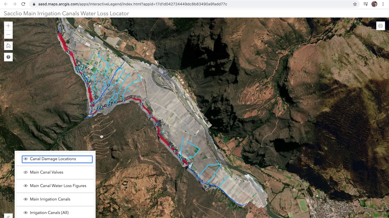 Sacclio Irrigation System: An Interactive Map Tutorial - YouTube