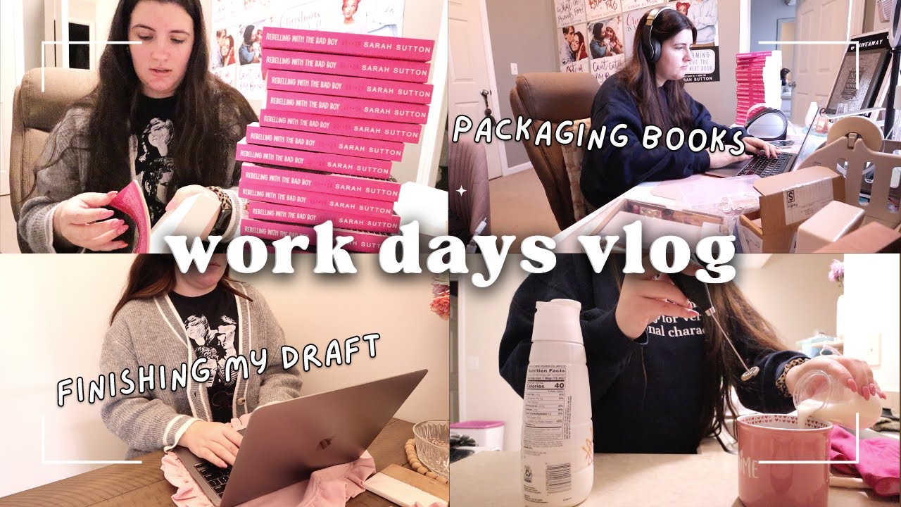 days in the life of a full-time author | signing books and finishing my ...