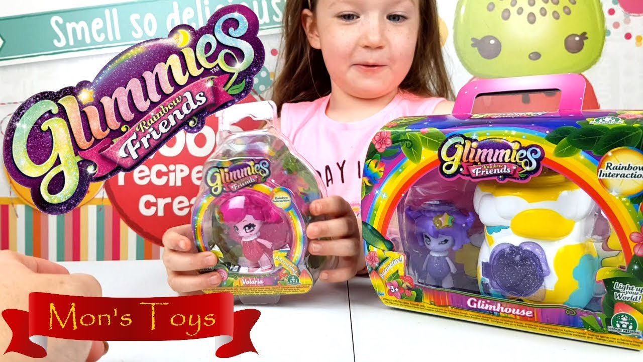 Glimmies Rainbow Friends and Glimhouse Unboxing with Mya!!! - YouTube