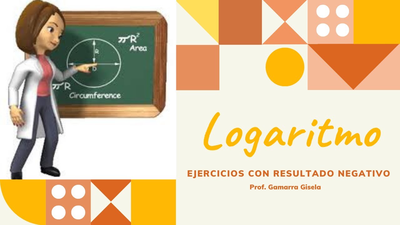Logaritmos con resultado negativo - YouTube