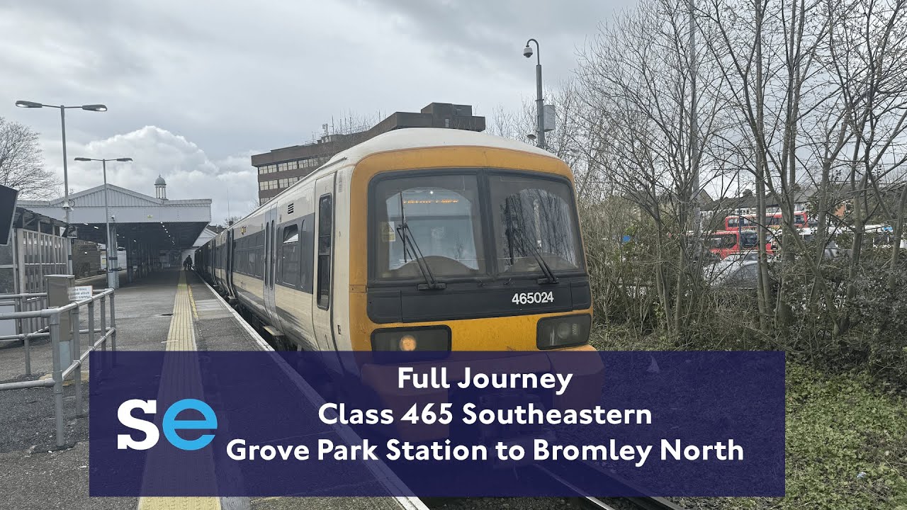 Full Journey | Class 465 - Grove Park Station to Bromley North Station ...