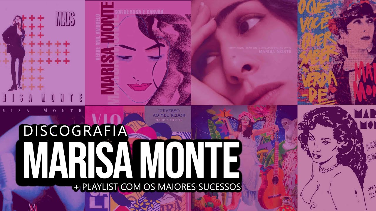 CONHEÇA OS DISCOS DA CARREIRA DE MARISA MONTE - YouTube