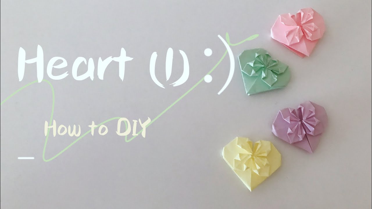 How To DIY Basic Pattern Pop Front Heart Using Sticky Notes Style How To DIY Basic Pattern Pop Front Heart Using Sticky Notes Style
