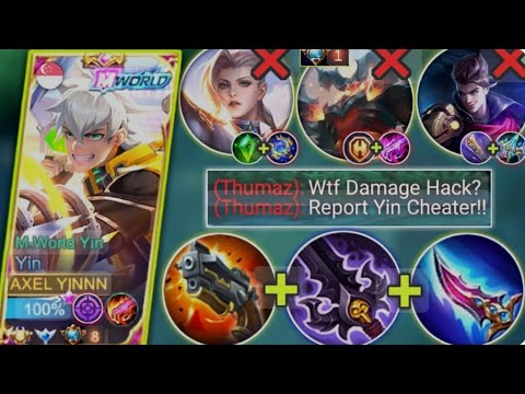 One Shot Build Yin Crazy critical Damage!!- Build TOP 1 Global Yin # ...