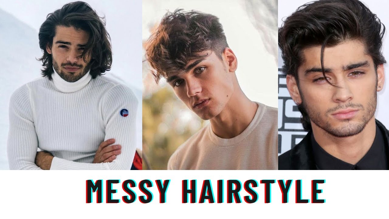 messy hairstyle for men | messy haircut names | different type of messy ...