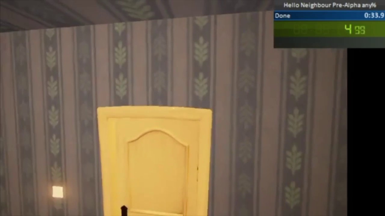 Hello Neighbor Pre-alpha Speed Run! - YouTube