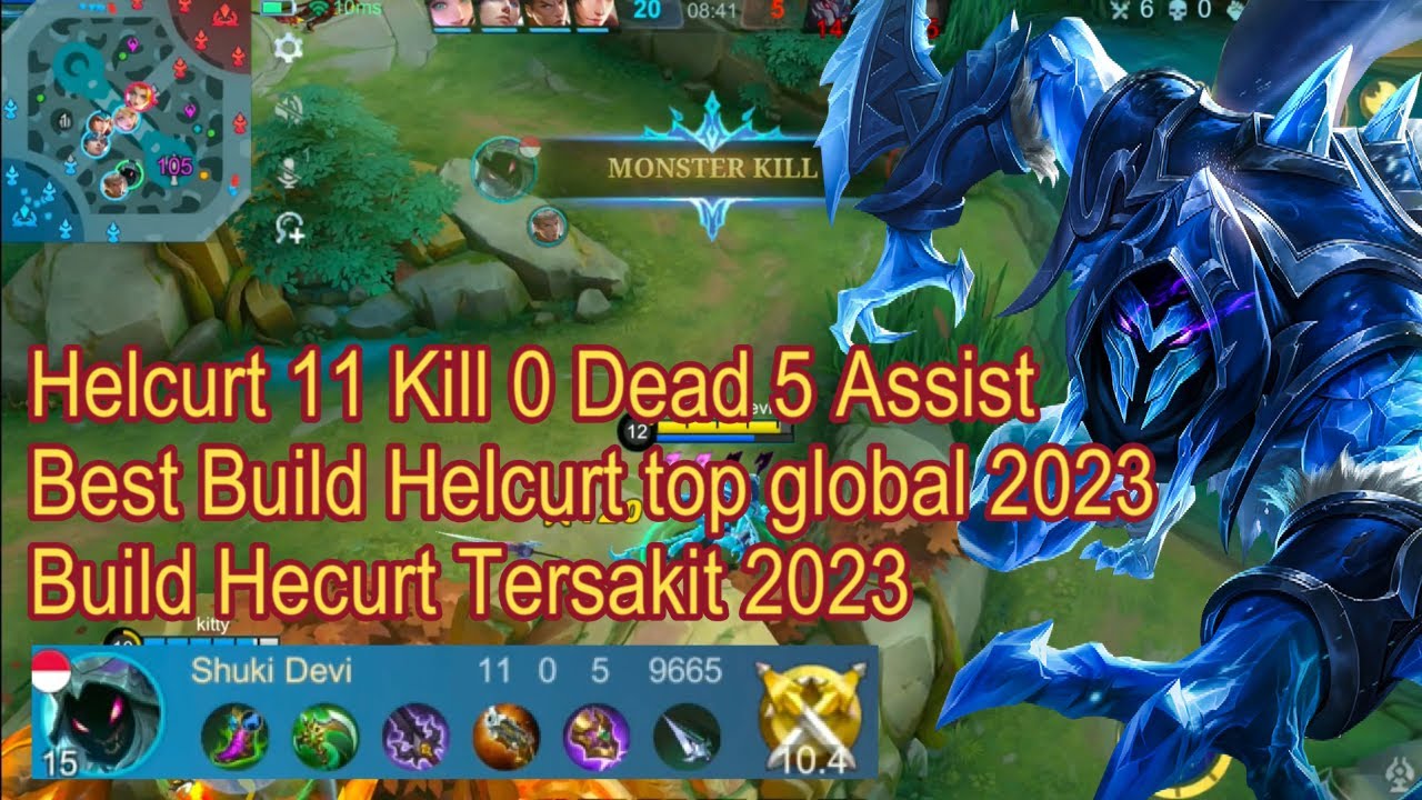 HELCURT 11 KILL 0 DEAD ~ BUILD HELCURT TERSAKIT 2023 BEST BUILD HELCURT ...