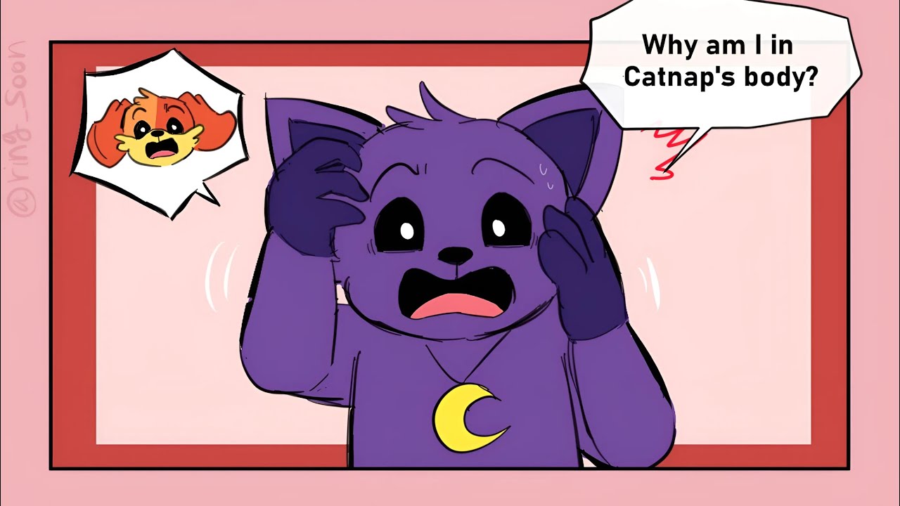 Body Swap Poppy Playtime Character 3 Comic Dub Youtube