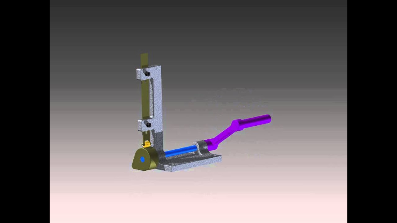 Plate Cam Simulation - YouTube