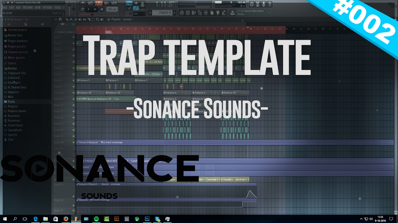Trap template #2 [Free FL studio template] - YouTube