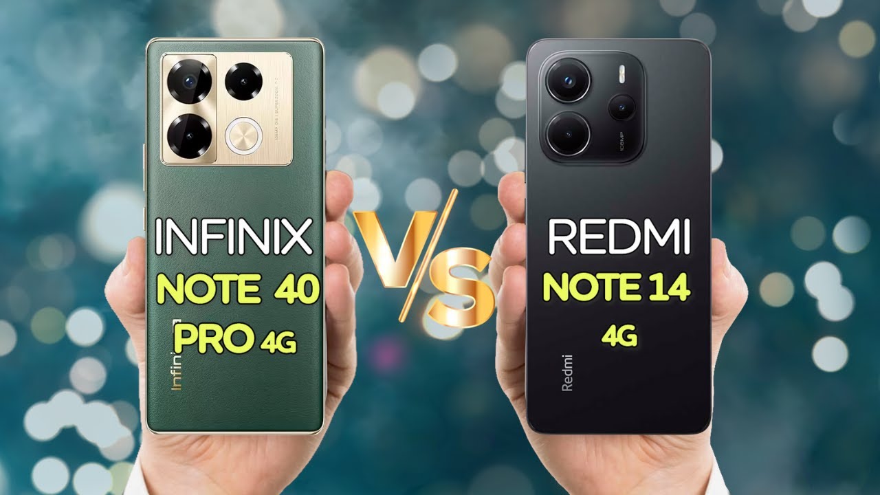 Infinix Note 40 Pro Vs Redmi Note 14 4G - YouTube