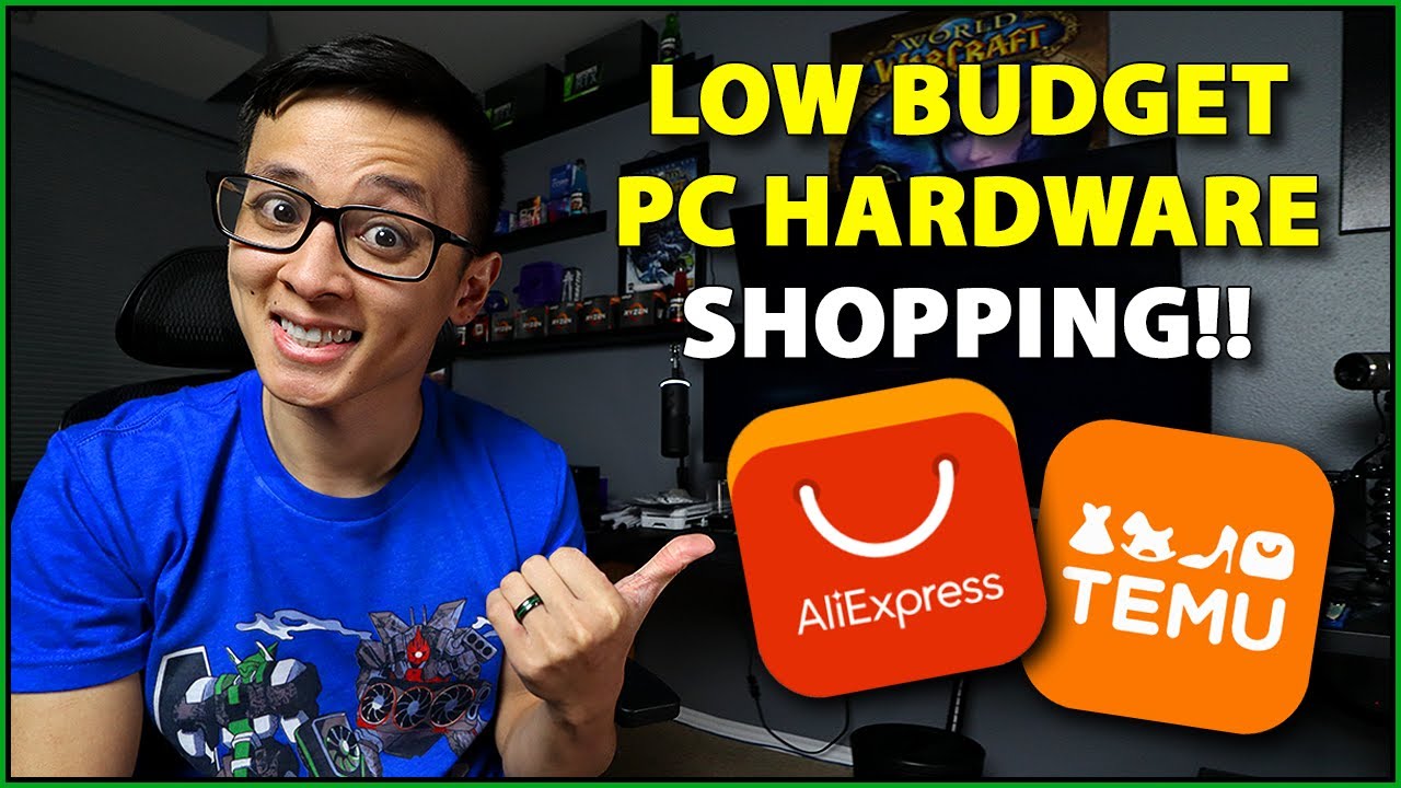 🟢 Shopping for some cheap PC hardware on Aliexpress and Temu! - YouTube