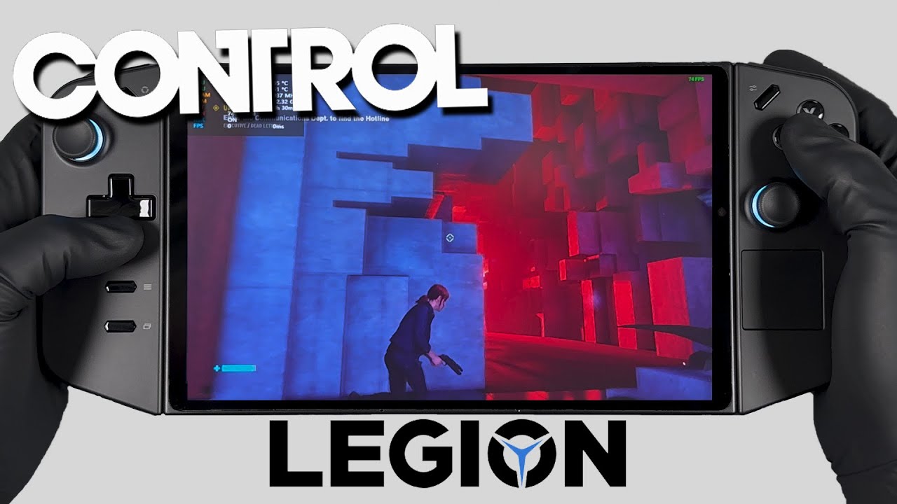 Control | Lenovo Legion Go Gameplay | Windows OS - YouTube