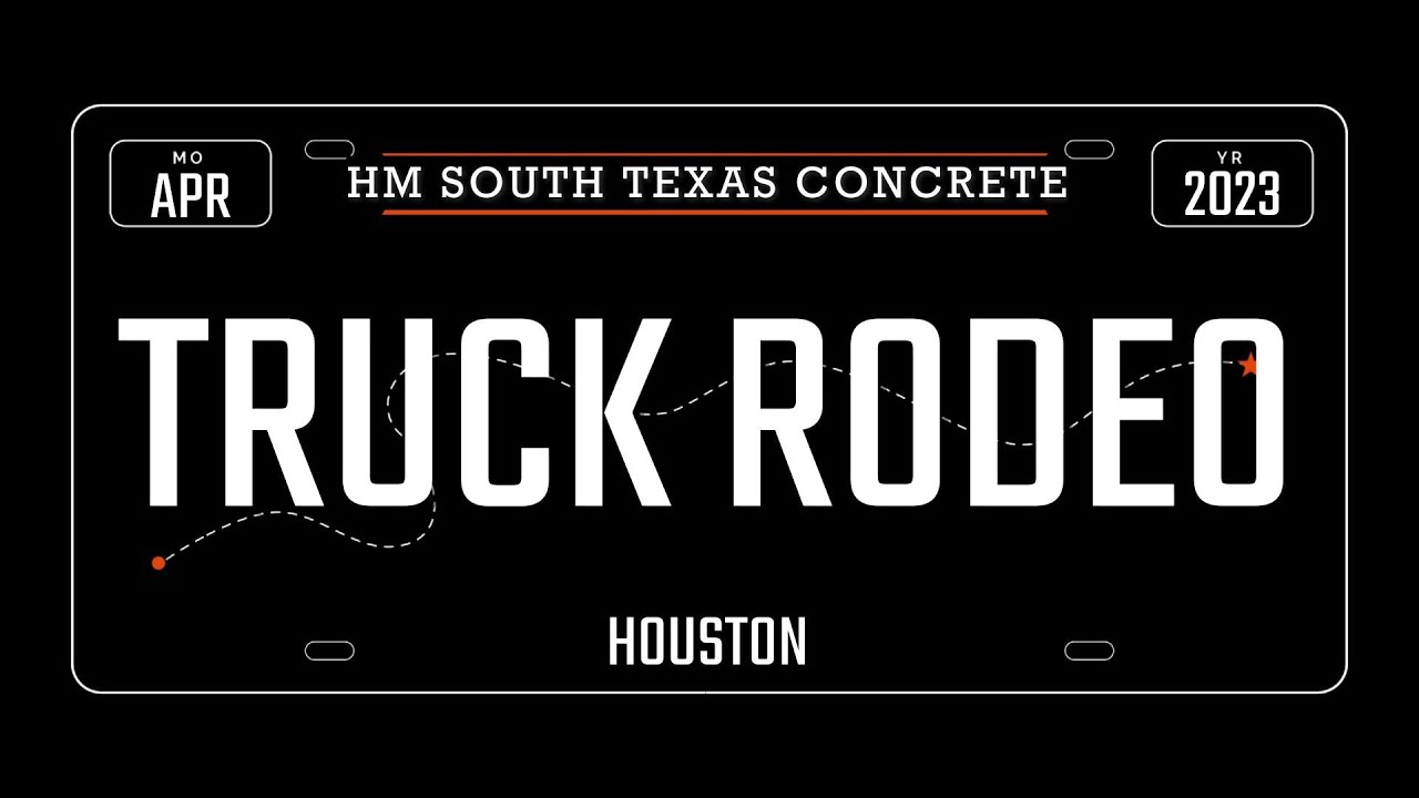 Heidelberg Materials South Texas Concrete 2023 Truck Rodeo - YouTube