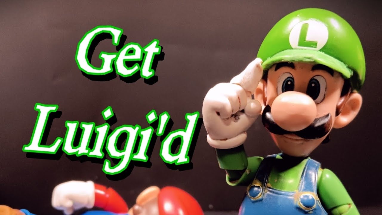 "Get Luigi'd!" - Mario Stop Motion - YouTube