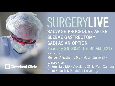 Salvage Procedure After Sleeve Gastrectomy: SADI As An Option (Graphic ...