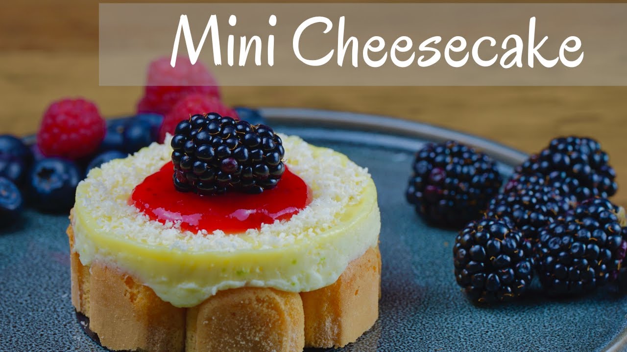Creamy No-Bake Ladyfinger Cheesecake Recipe | Mini Dessert Idea with ...