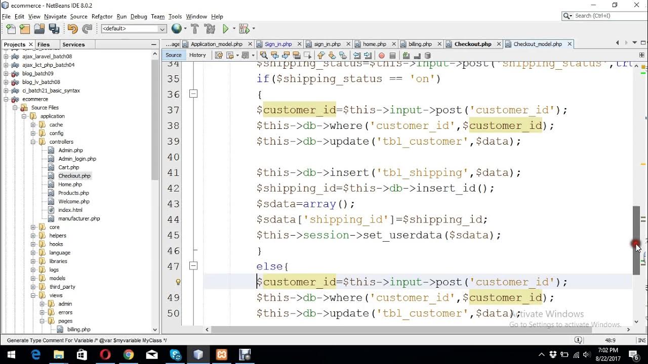 Day 40 - Create CodeIgniter Ecommerce Project: PHP Payment Gateway API Integration - YouTube
