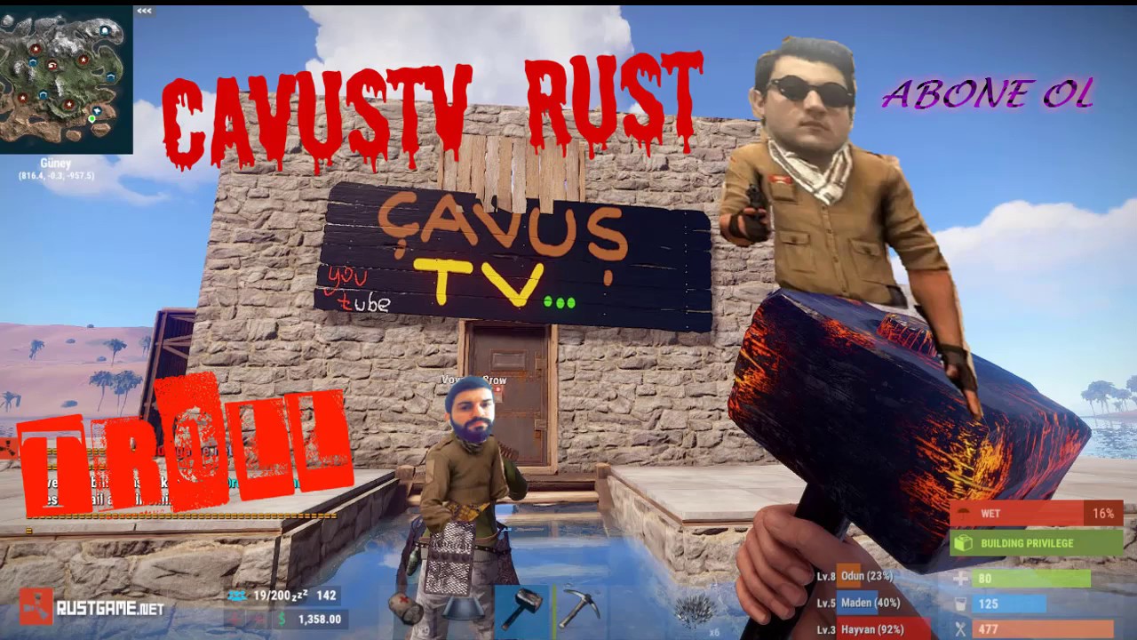 RUST TROLL ÇAVUŞ - YouTube