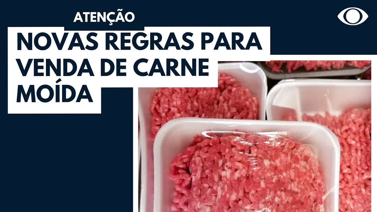Venda de carne moída terá novas regras - YouTube