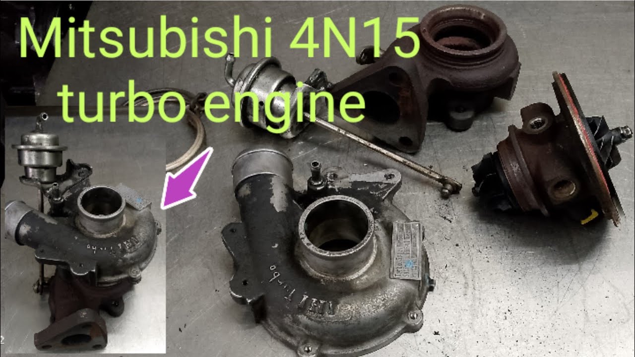 Mitsubishi 4n15 turbo engine Tagalog tutorial paano mag overhaul - YouTube