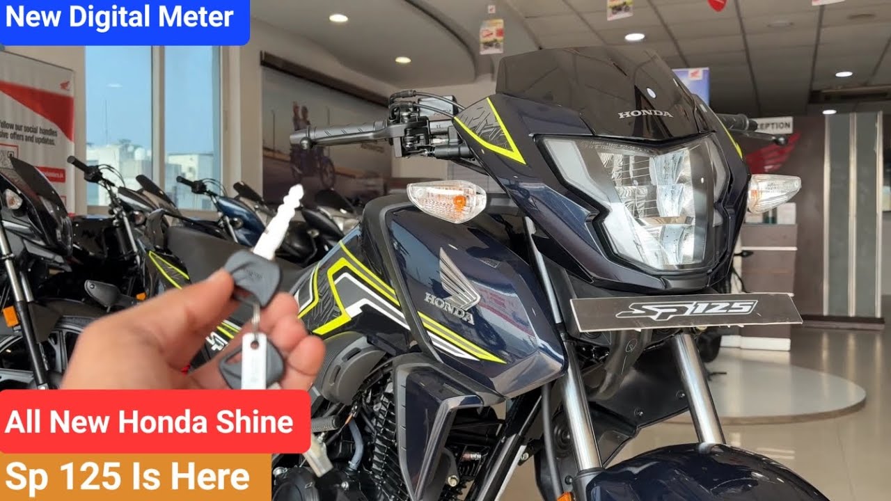 New Honda Sine Sp 125 Is Here_Top End Model_Price_New Features_Bew On ...