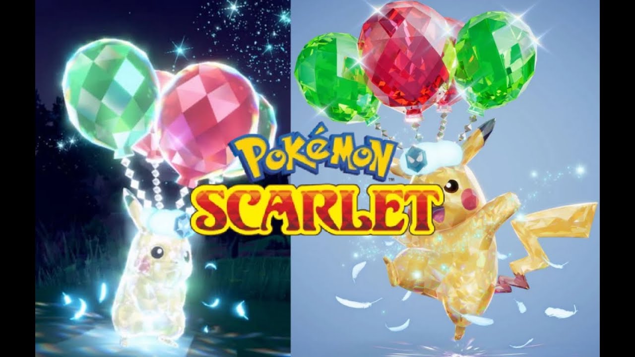 Pokemon Scarlet Episode 8: Event Tera Flying Pikachu and Our First Tera ...